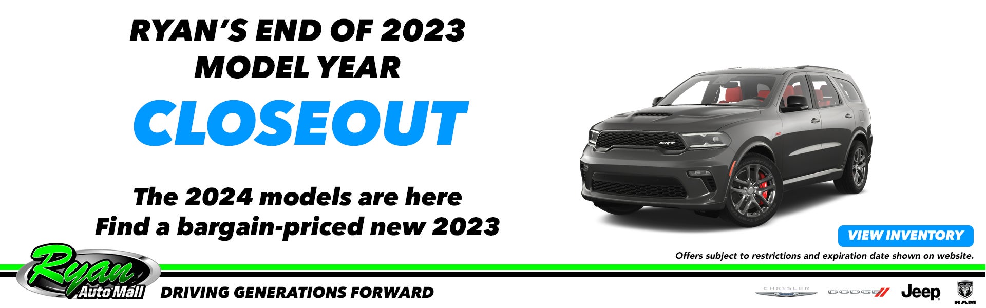 Ryan Auto Mall Chrysler Dodge Jeep Ram Monticello Minnesota