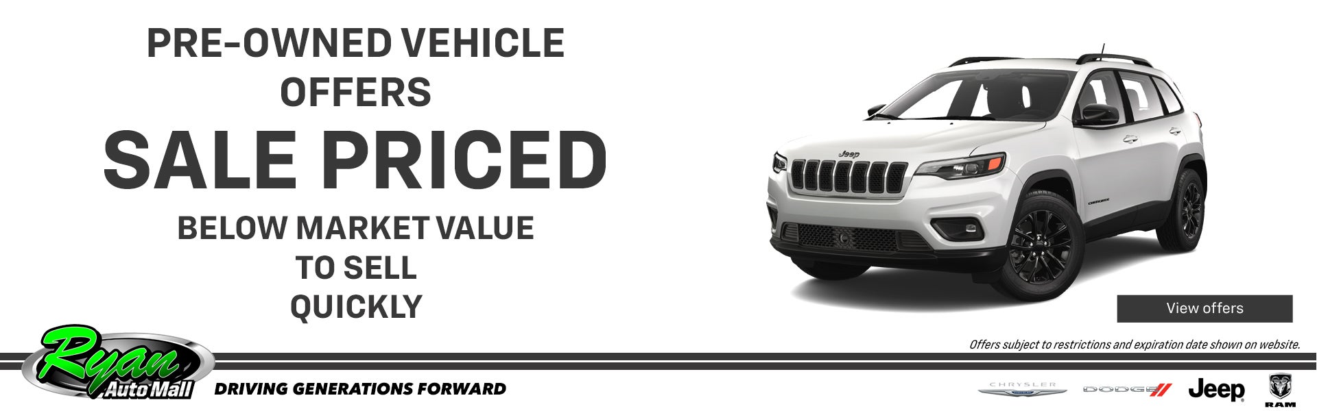 Ryan Auto Mall Chrysler Dodge Jeep Ram Monticello Minnesota